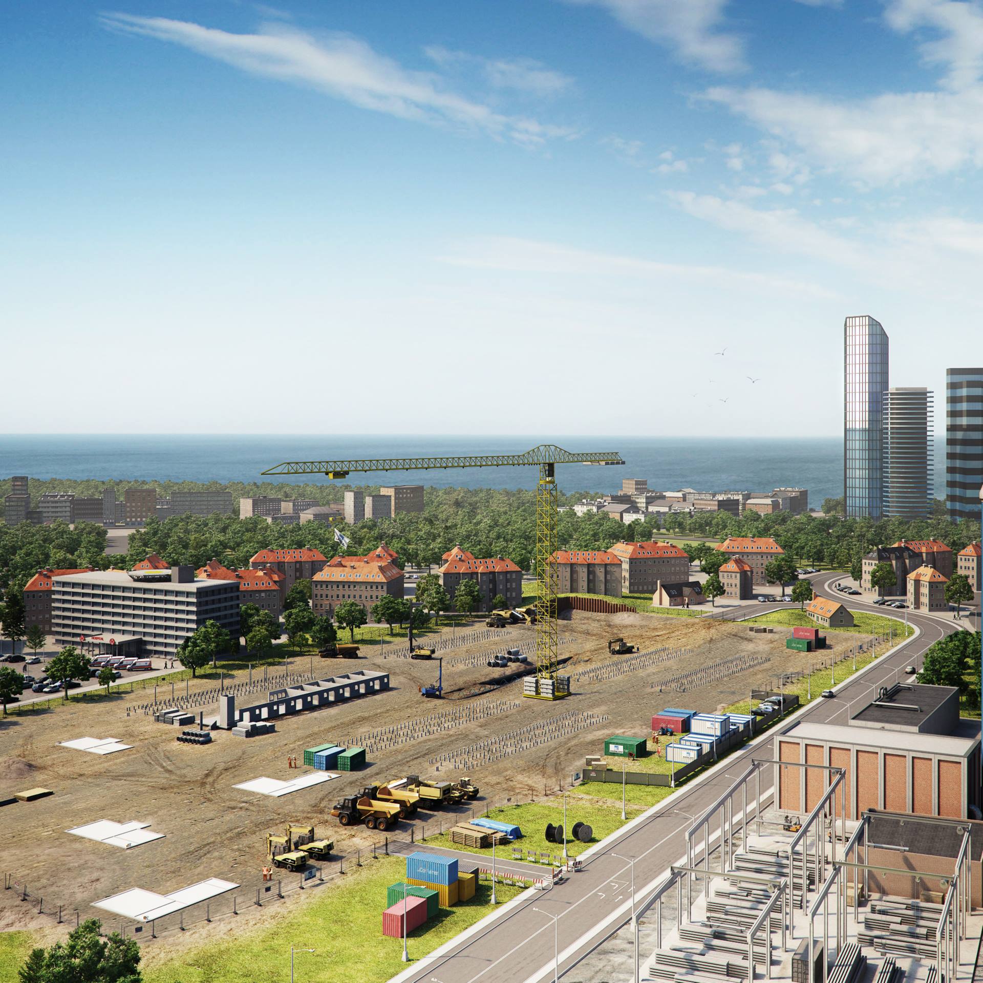 Per Aarsleff A/S - The industrial area