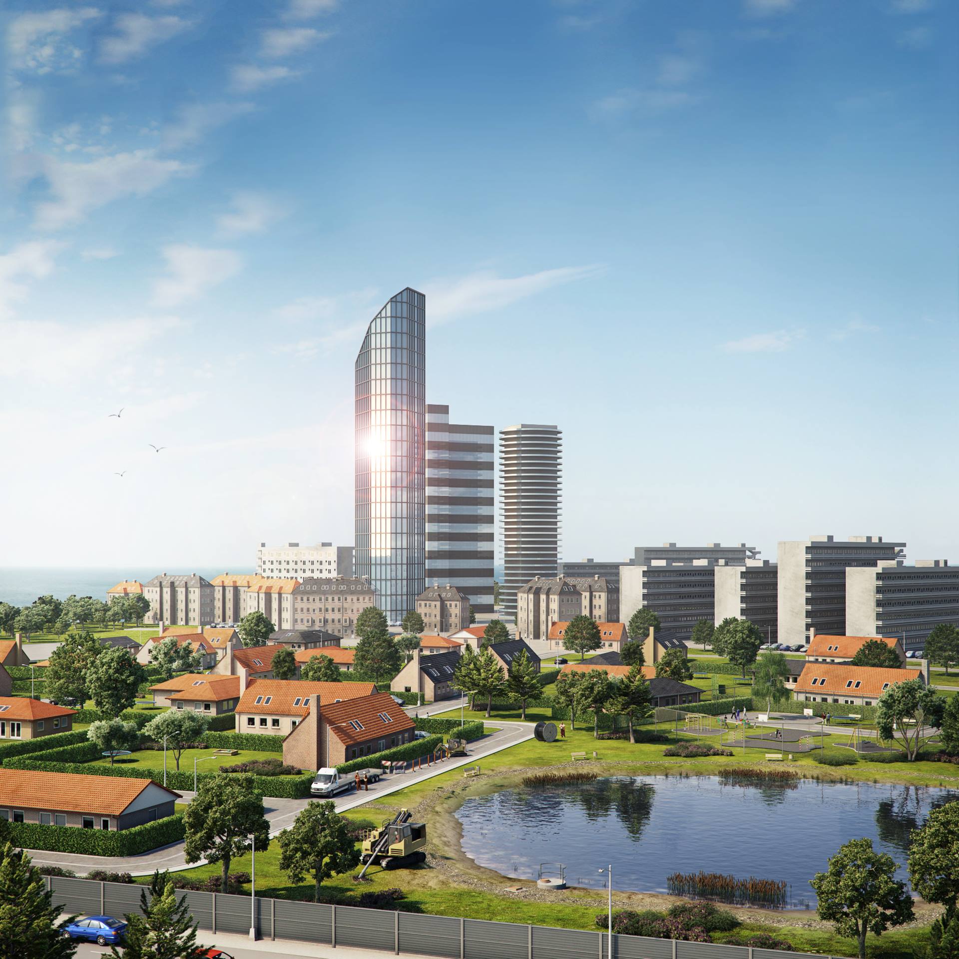 Per Aarsleff A/S - The residential area