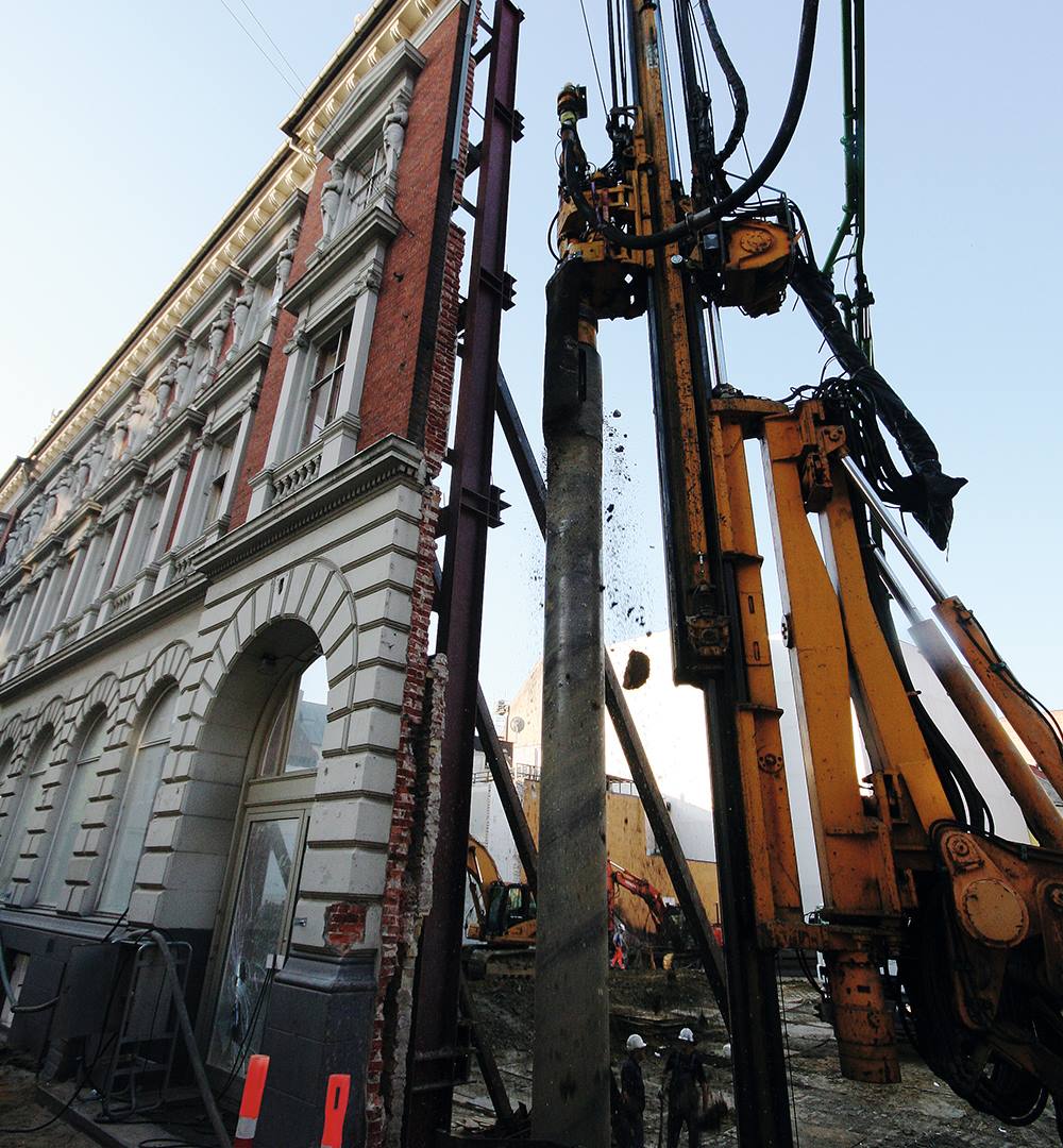 Per Aarsleff A/S - Secant pile walls niveau 3